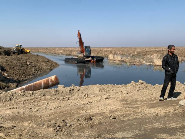 First Phase of Eden in Iraq Wastewater Garden Project Construction ...